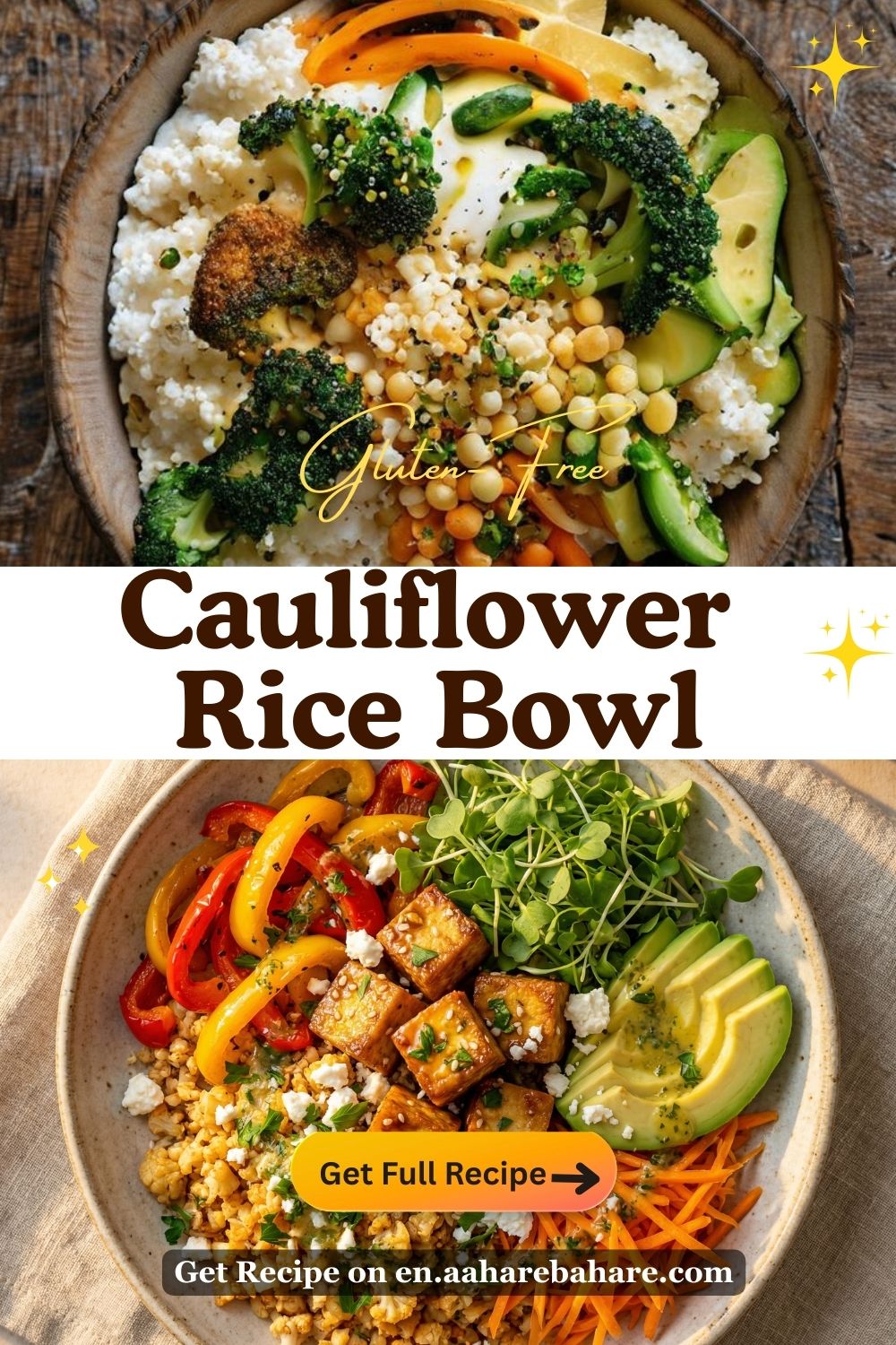 Gluten-Free Cauliflower Rice Bowl – Post-Holiday Reset - En Aahare Bahare